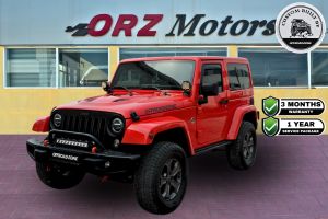 2017 JEEP WRANGLER 2 DOOR RUBICON RED