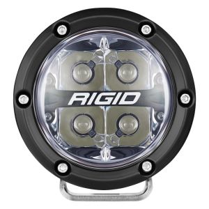 Rigid 360 Series 4 Inch LED Round Fog Light SPOT with RGBW Backlight
